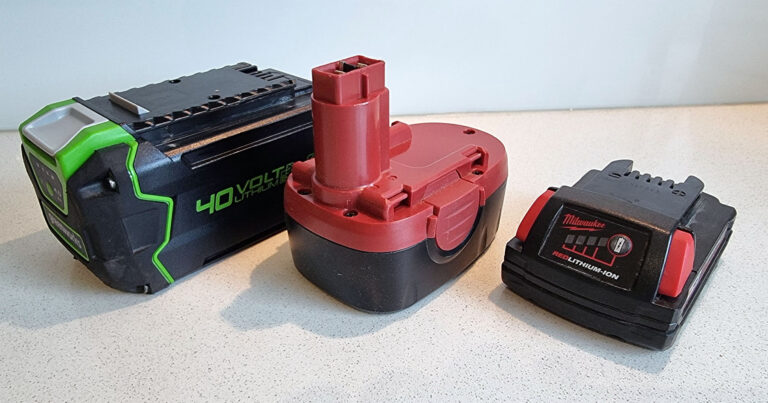 Cordless Battery Buying Guide: Power Tool Batteries